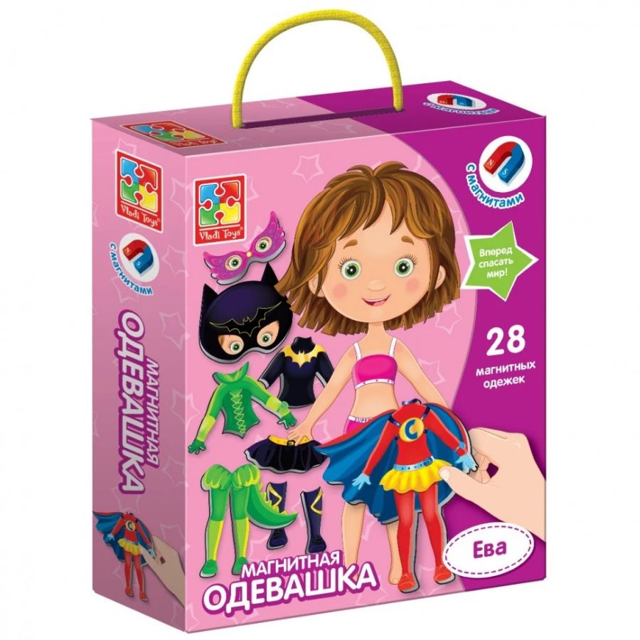 Игра магнитная Одевашки. Ева : Магнитные истории : 4820195055953 ...